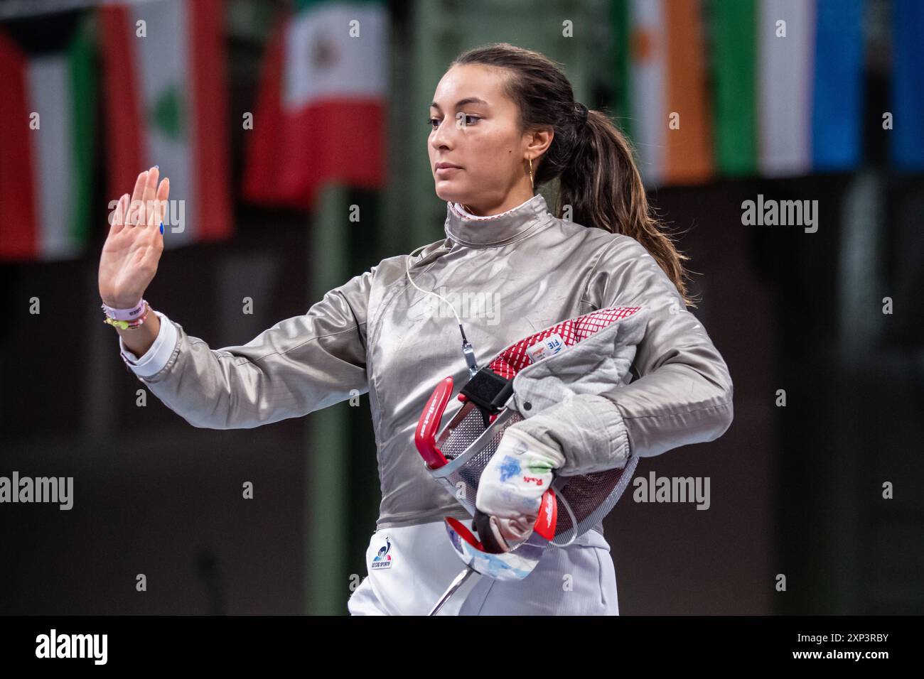 Paris, France. 3rd Aug 2024. Paris, France 03/08/2024, Sara Balzer (FRA ...