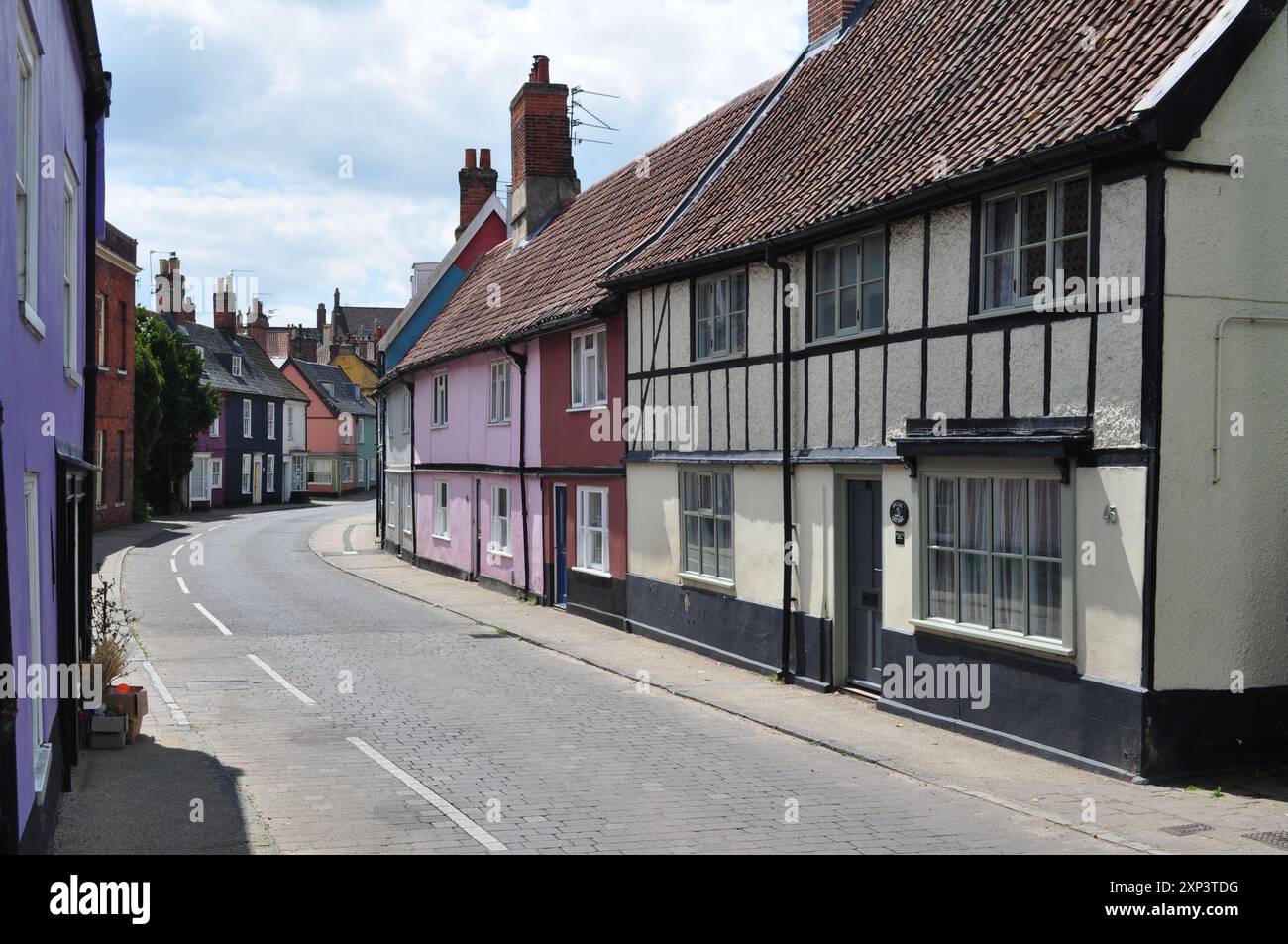 Bridge Street Bungay Suffolk England UK Stock Photo - Alamy