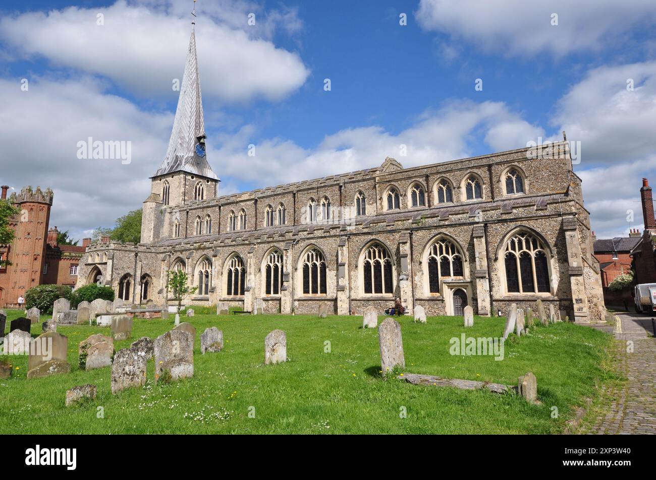 St Mary's church Hadleigh Suffolk England UK Stock Photo - Alamy