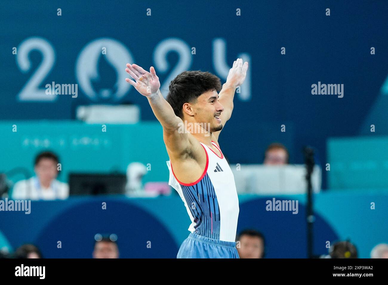 Jake Jarman of Great Britain competes in Men's Floor Exercise Final ...