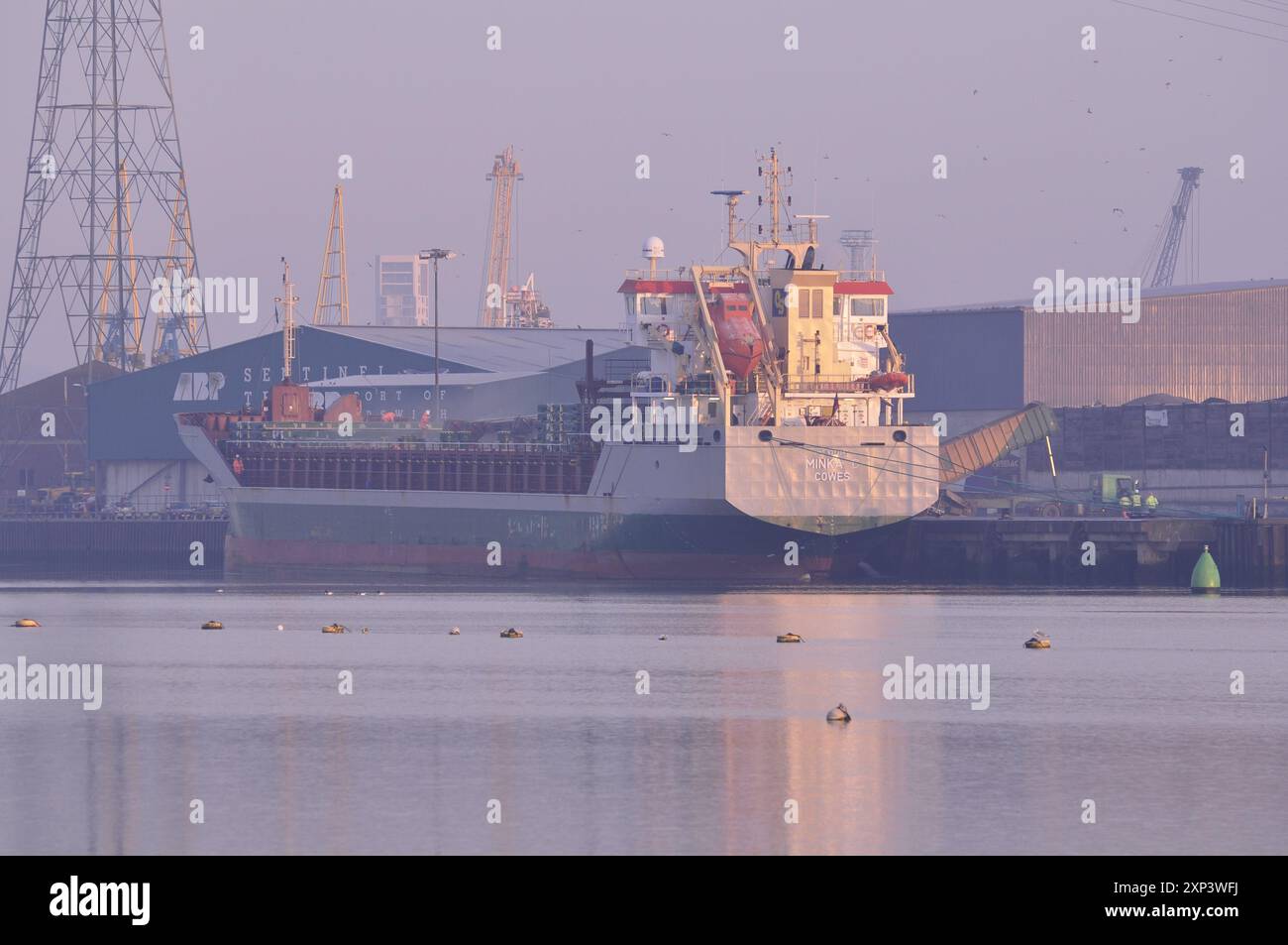 Port of Ipswich Suffolk England UK Stock Photo - Alamy