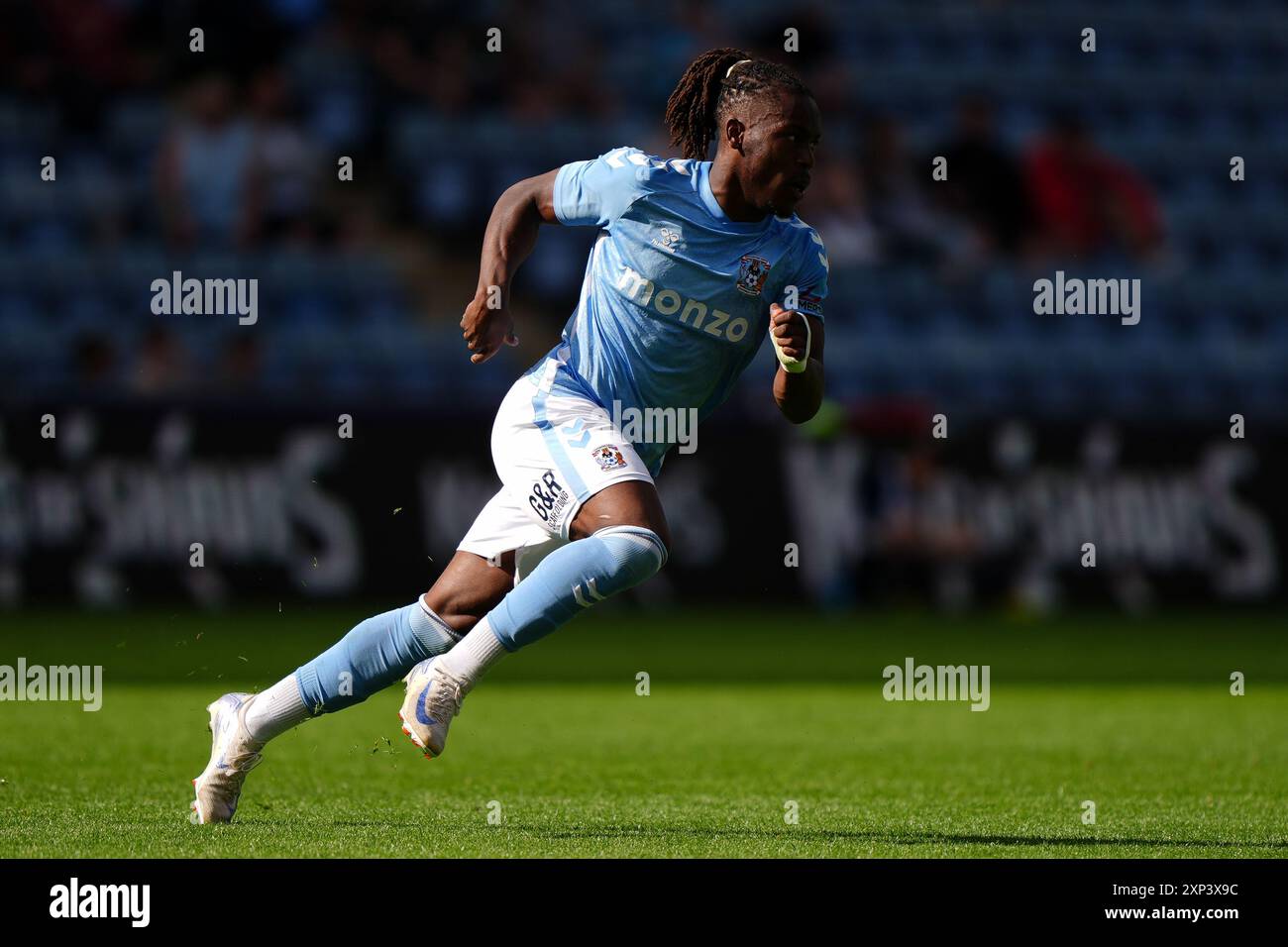 Coventry City's Brandon Thomas-Asante during the pre-season friendly ...