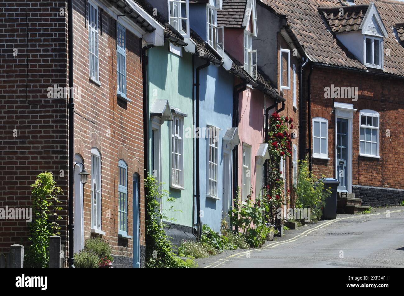 Angel Lane Woodbridge Suffolk England UK Stock Photo - Alamy
