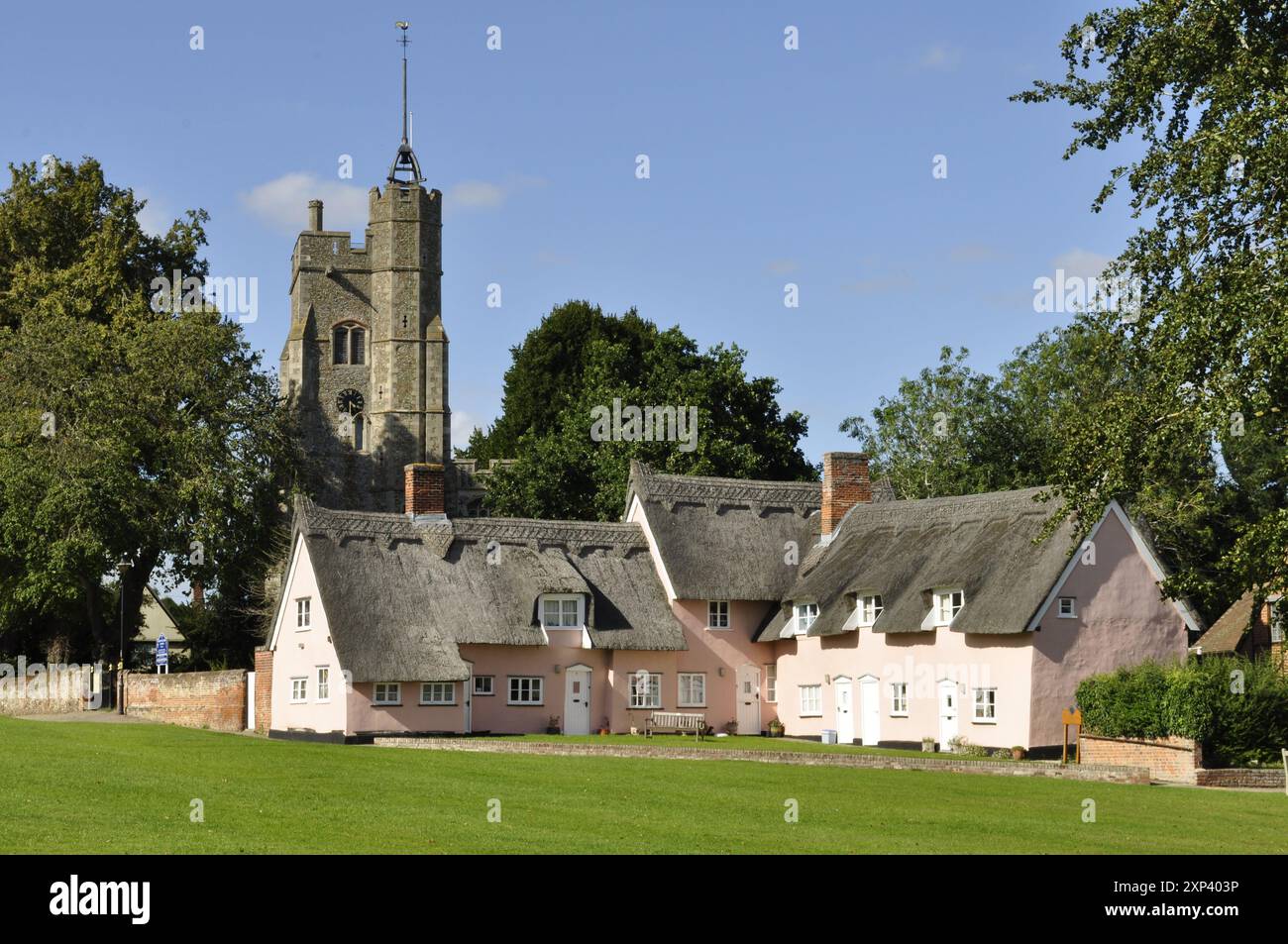 Cavendish green, Suffolk, England UK Stock Photo - Alamy
