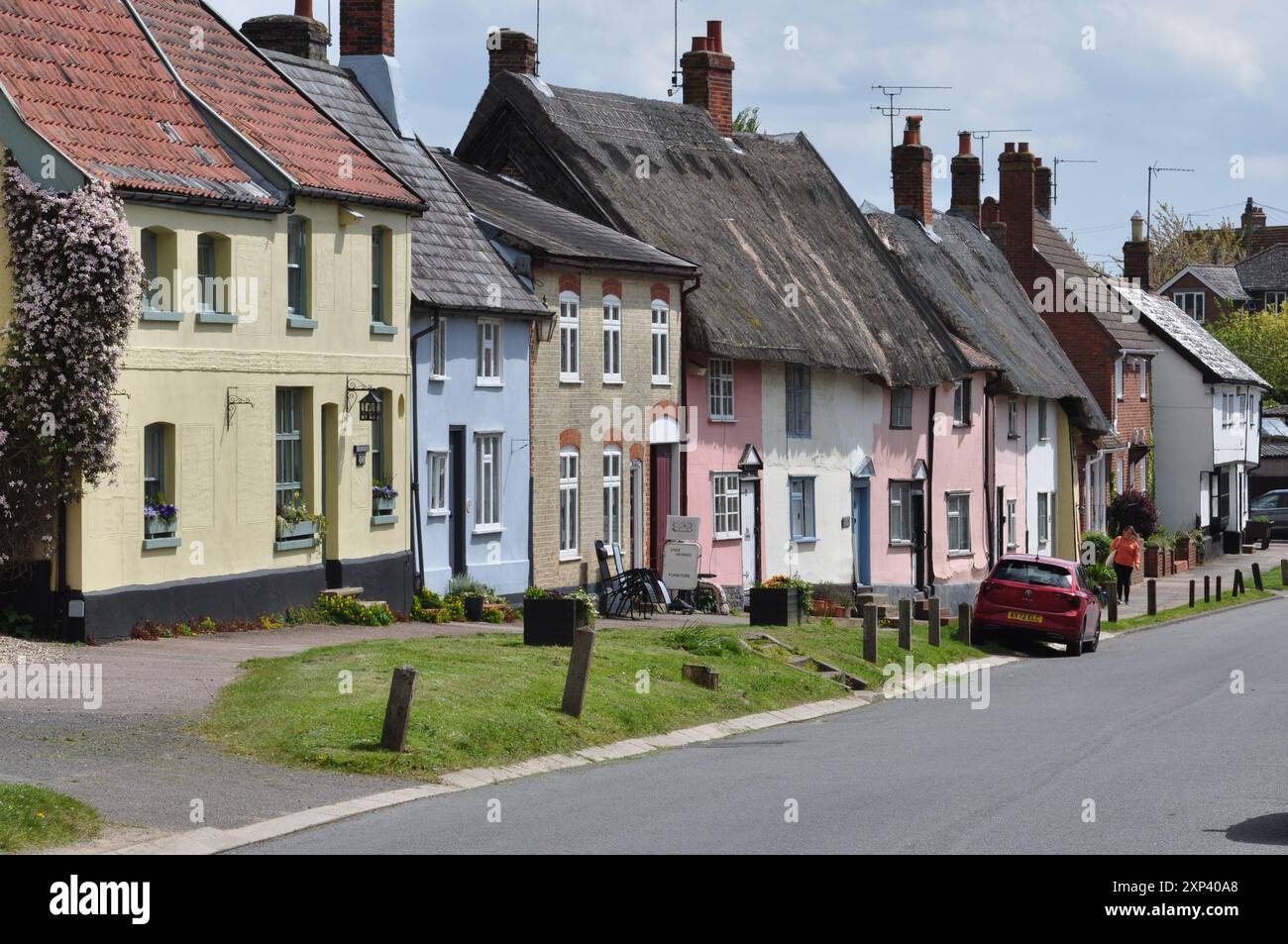 Old Street, Haughley, Suffolk, England, UK Stock Photo - Alamy
