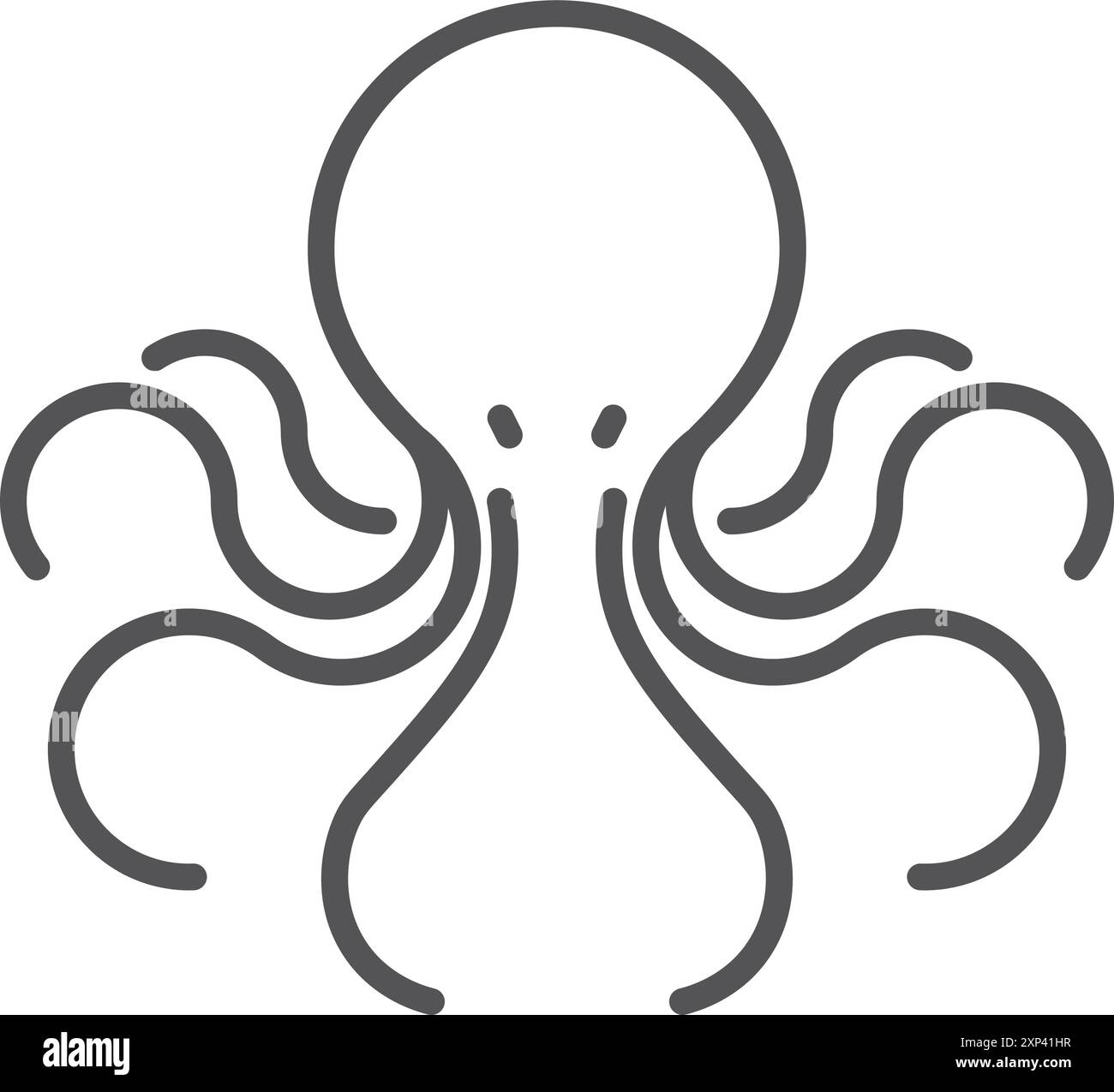 Octopus stroke Cut Out Stock Images & Pictures - Alamy