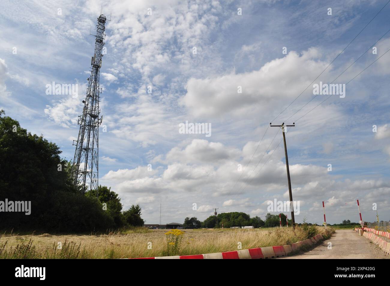 Great Wood Hill west of the village of Rede, the highest point, at (at ...