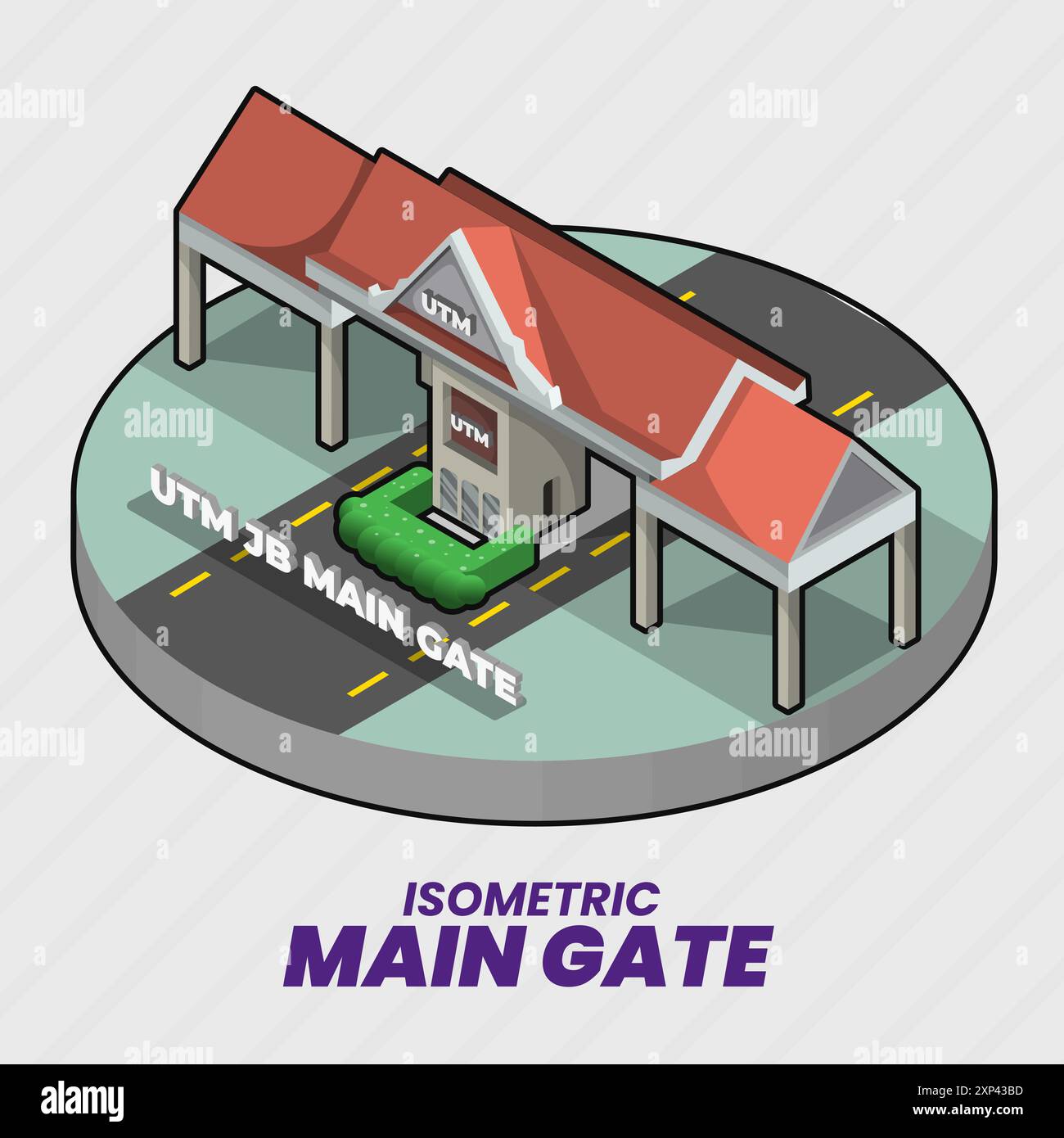 Industrial buildings isometric hi-res stock photography and images - Alamy