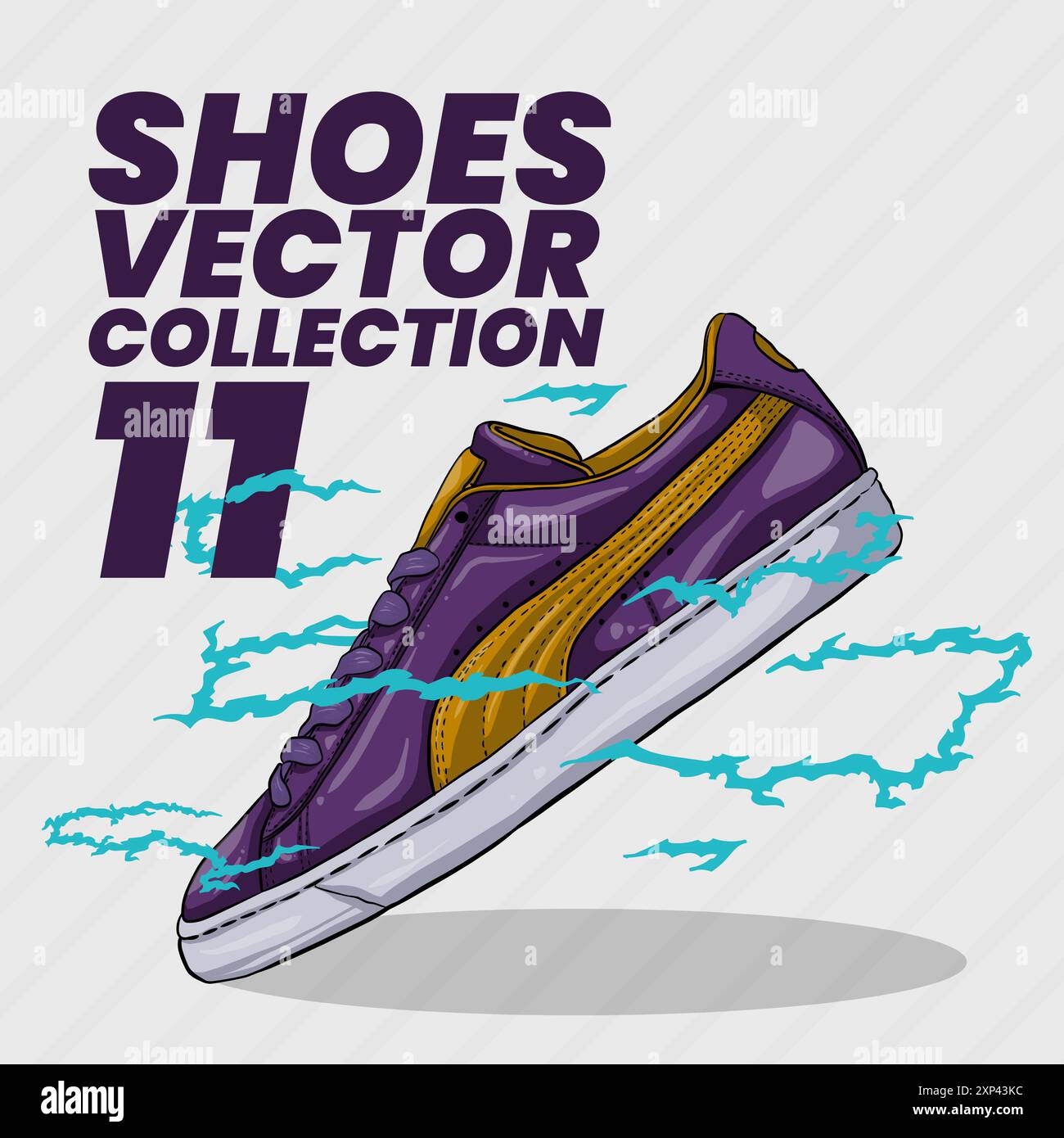 Designer trainers collection Stock Vector Images - Alamy