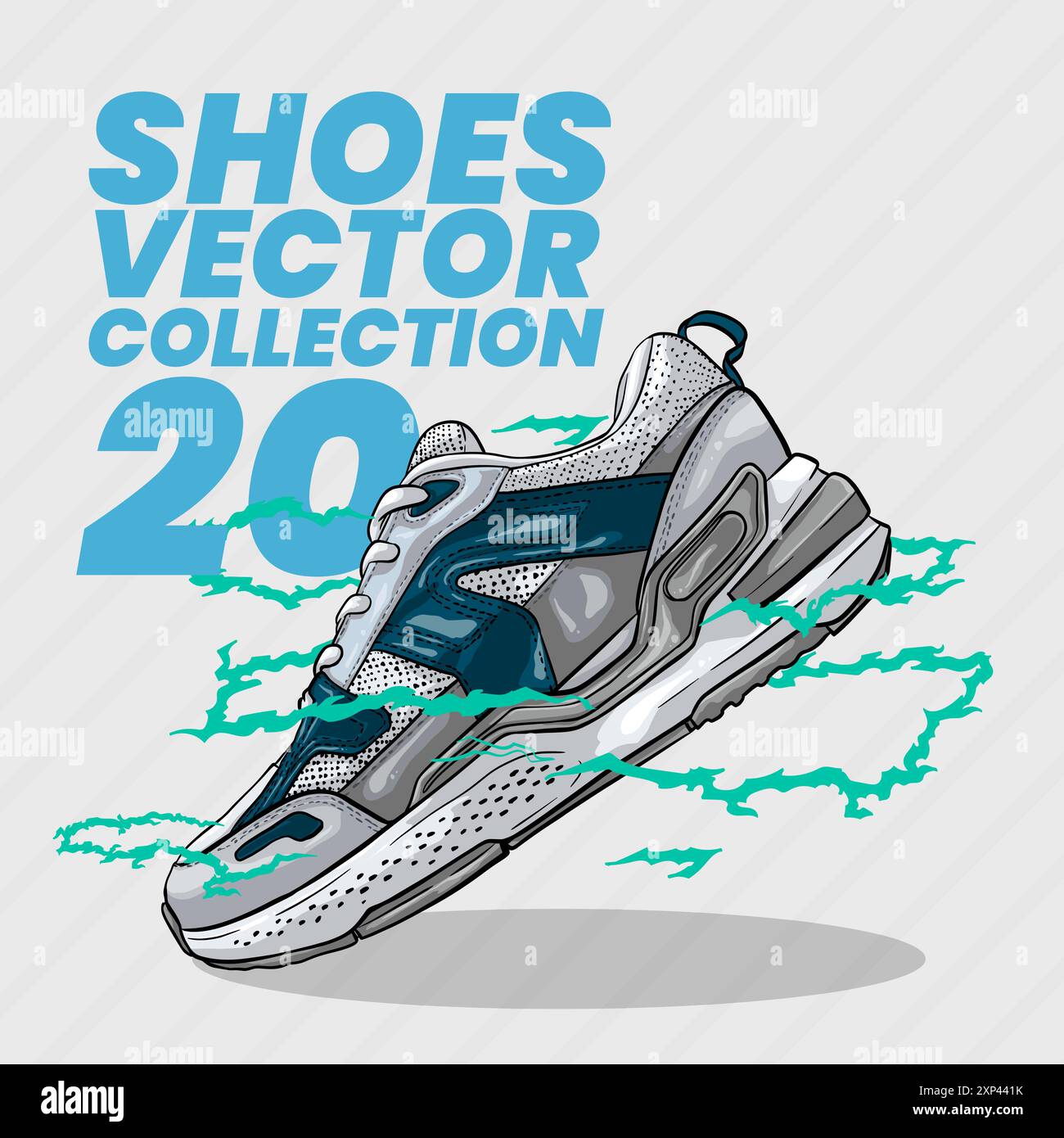 Sneaker illustration art hi-res stock photography and images - Alamy