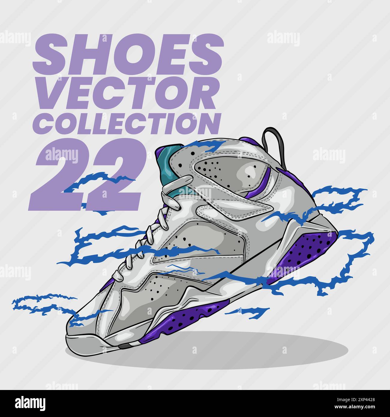 Sneaker illustration art hi-res stock photography and images - Alamy