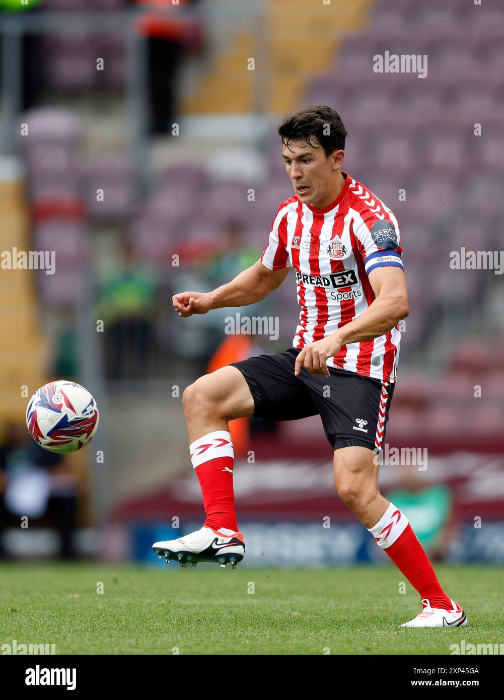 Sunderland’s Luke O’Nien during the pre-season friendly match at the ...