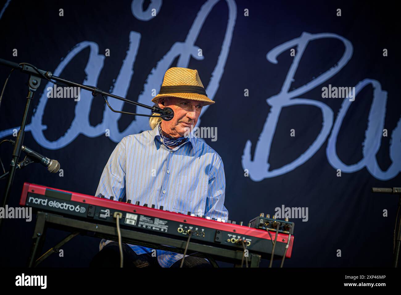 Aarhus, Denmark. 01st, August 2024. The Danish electronic music duo ...