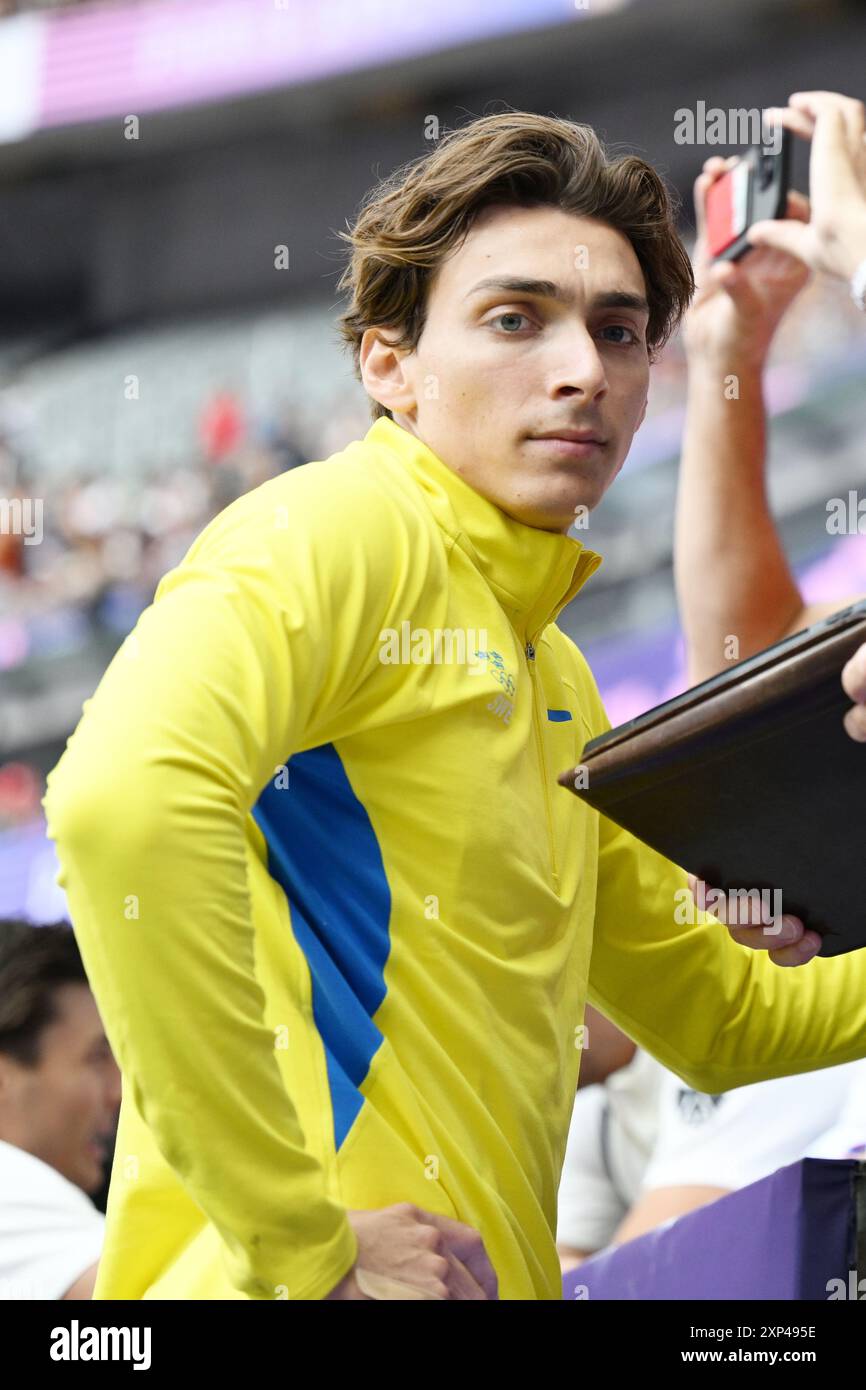 Saint-Denis, France. Credit: MATSUO. 3rd Aug, 2024. DUPLANTIS Armand ...