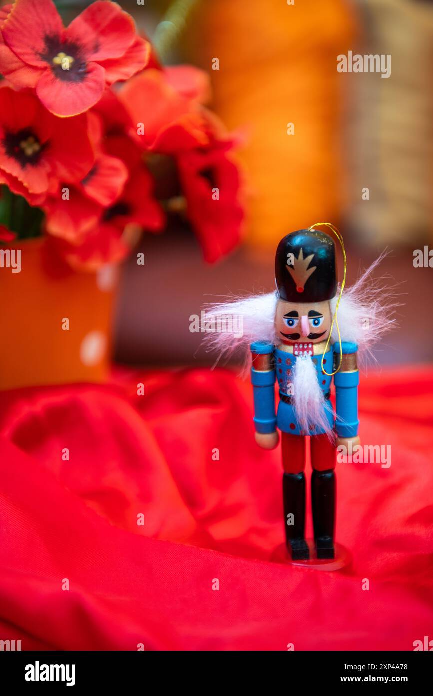 Nutcracker standing wooden hi-res stock photography and images - Alamy