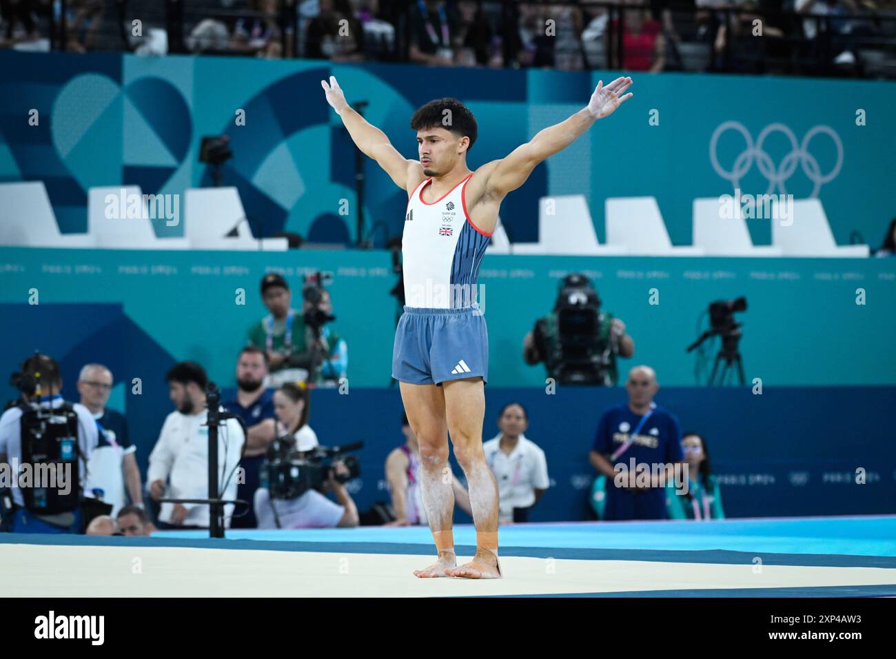 Jake jarman gymnastics hi-res stock photography and images - Alamy