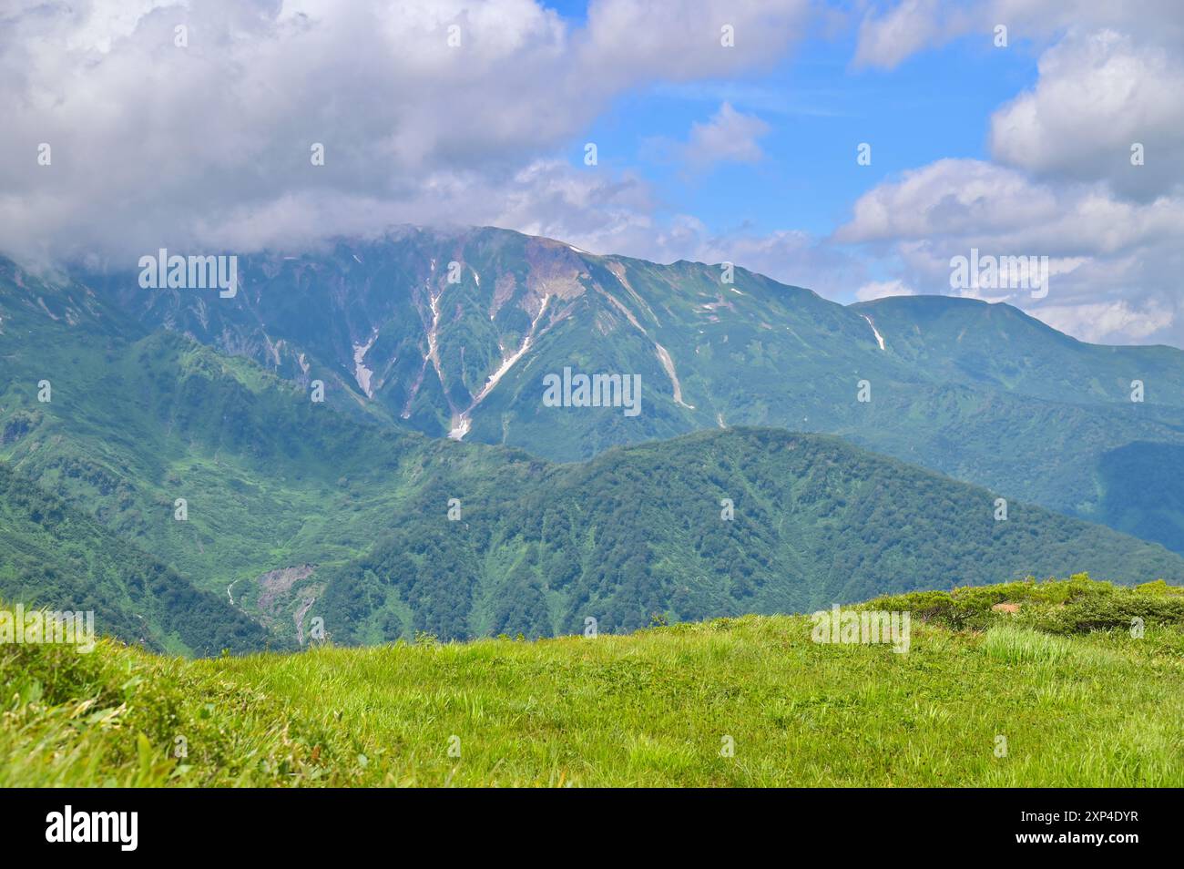 The Japanese Alps and Hakuba Mountain Range in Nagano Prefecture Stock Photo - Alamy