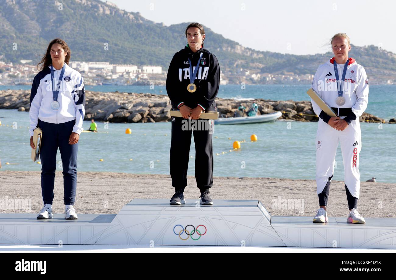Silver medalist Sharon Kantor of Israel, Gold medalist Marta Maggetti ...