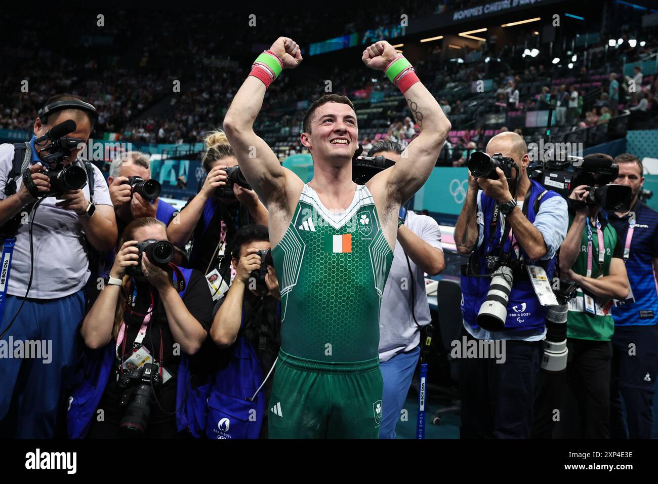 PARIS, FRANCE. 3rd Aug, 2024. Rhys McClenaghan of Team Ireland ...