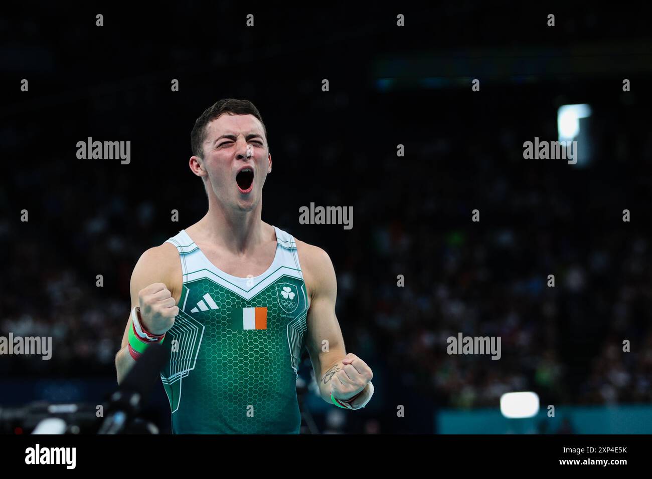 PARIS, FRANCE. 3rd Aug, 2024. Rhys McClenaghan of Team Ireland ...