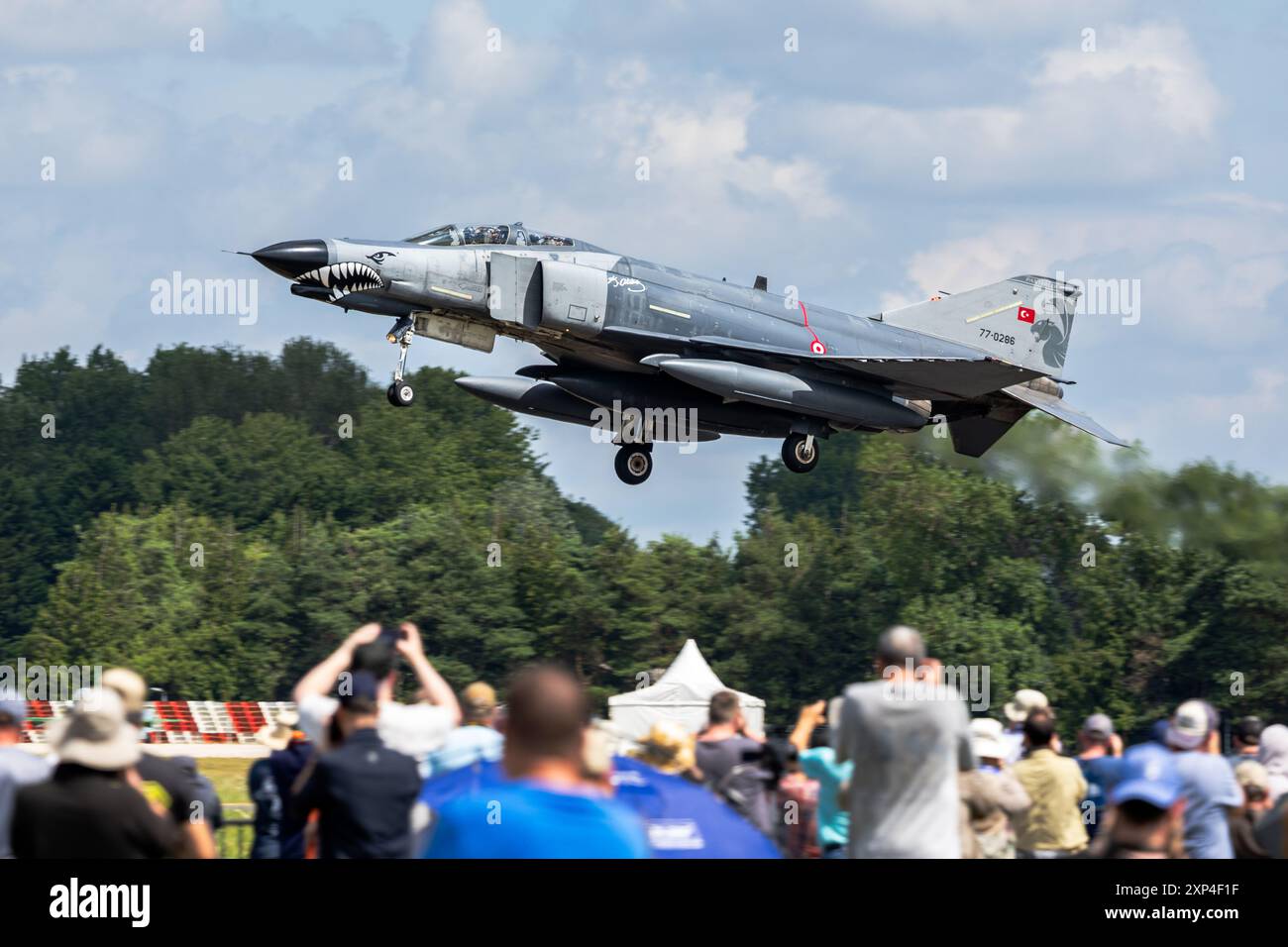 Turkish Air Force - McDonnell Douglas F-4E Phantom II, arriving at RAF ...