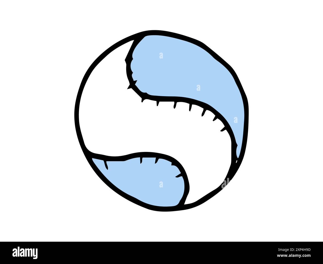 Hand stitched ball Stock Vector Images - Alamy