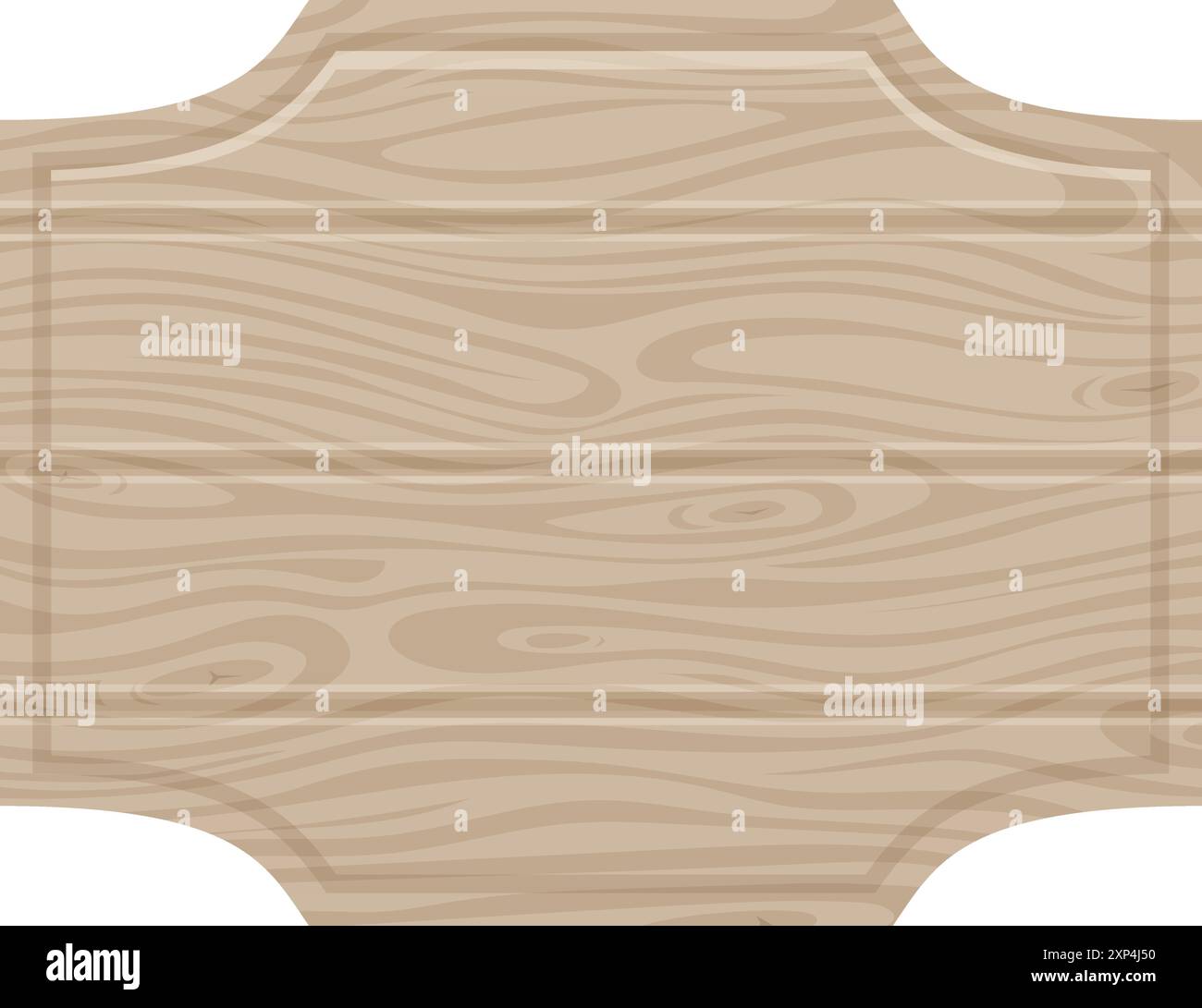 Wooden sign. Empty plate template. Vintage frame Stock Vector Image ...