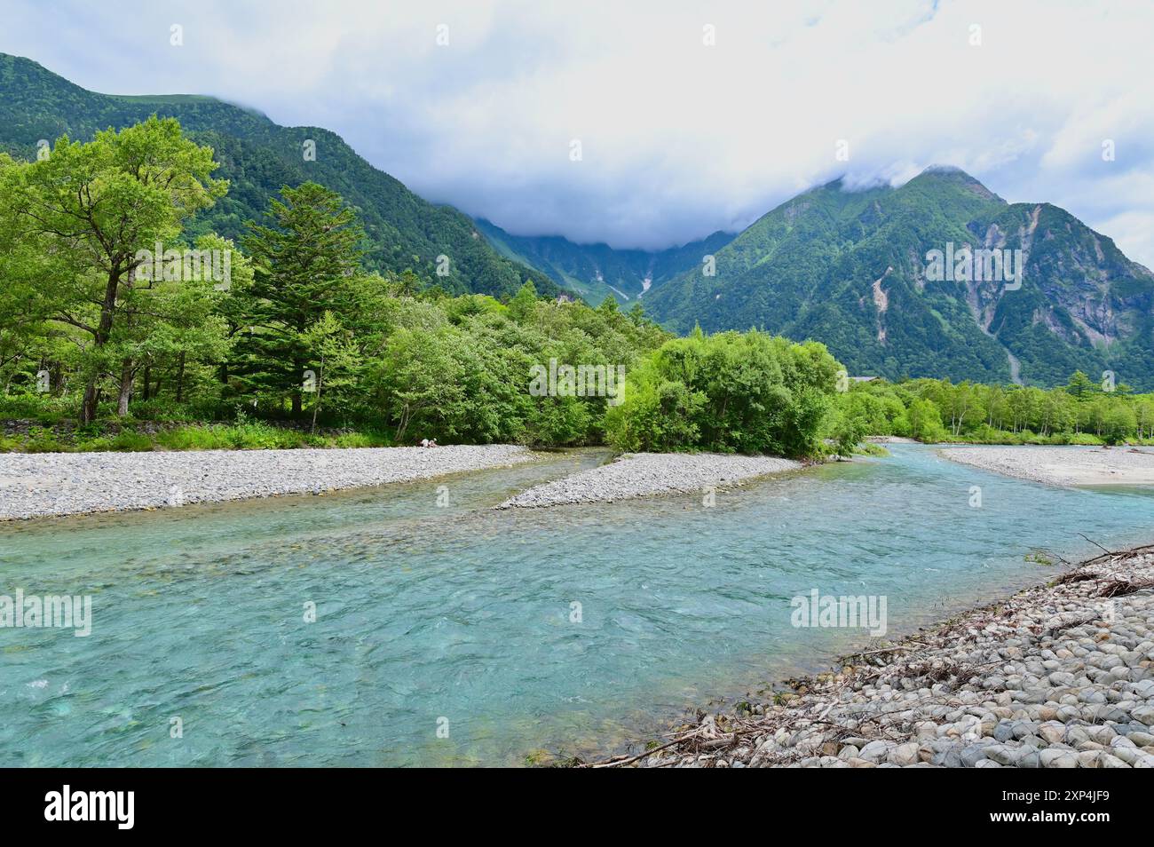 Beautiful Kamikochi in the Northern Japan Alps of Nagano Prefecture ...