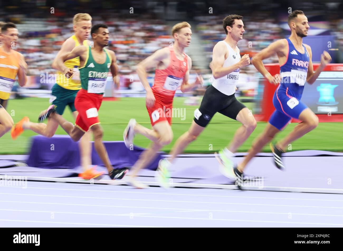 Paris, France. 03rd Aug, 2024. Belgian athlete Jochem Vermeulen ...