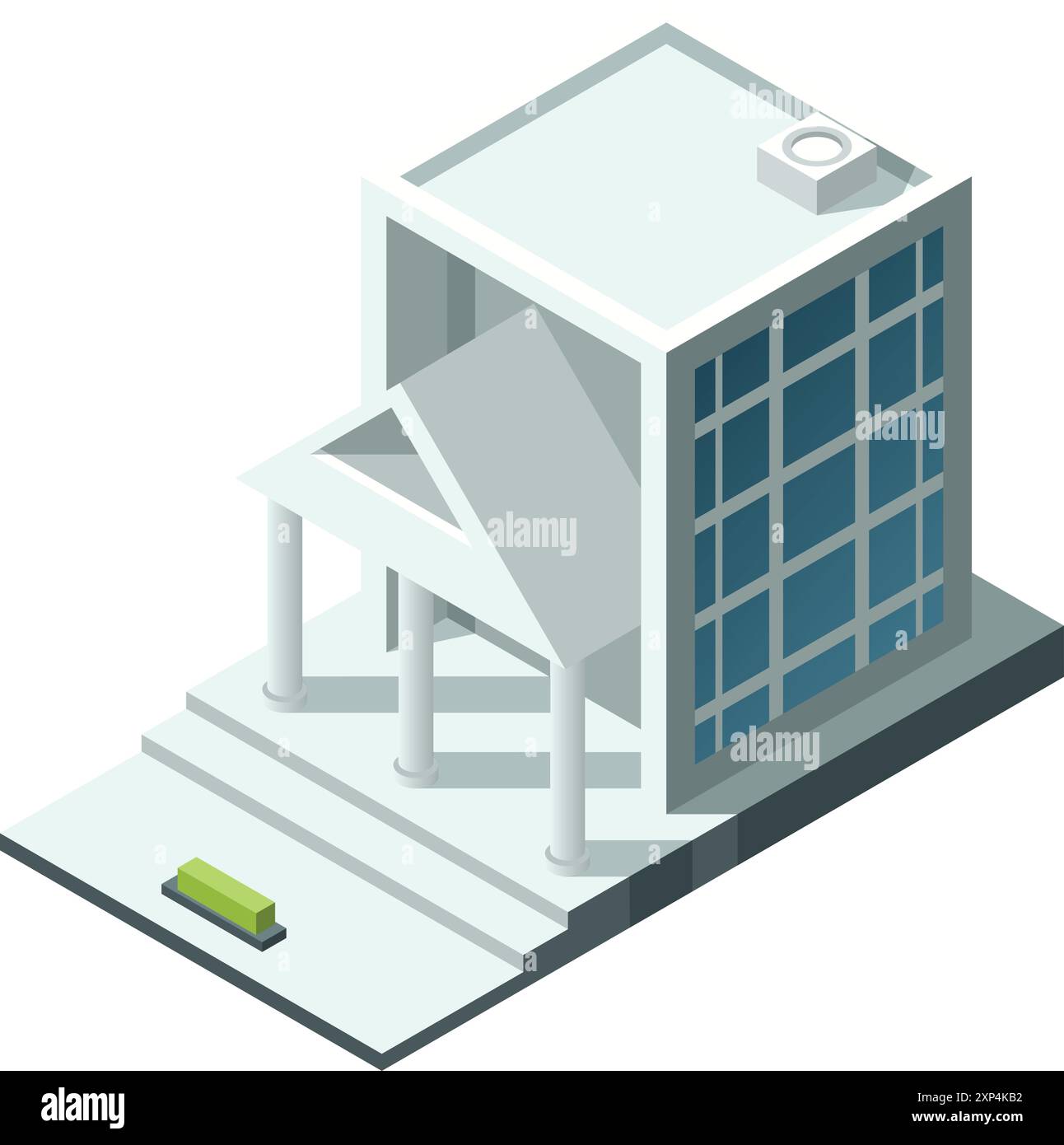 Urban city museum Cut Out Stock Images & Pictures - Alamy