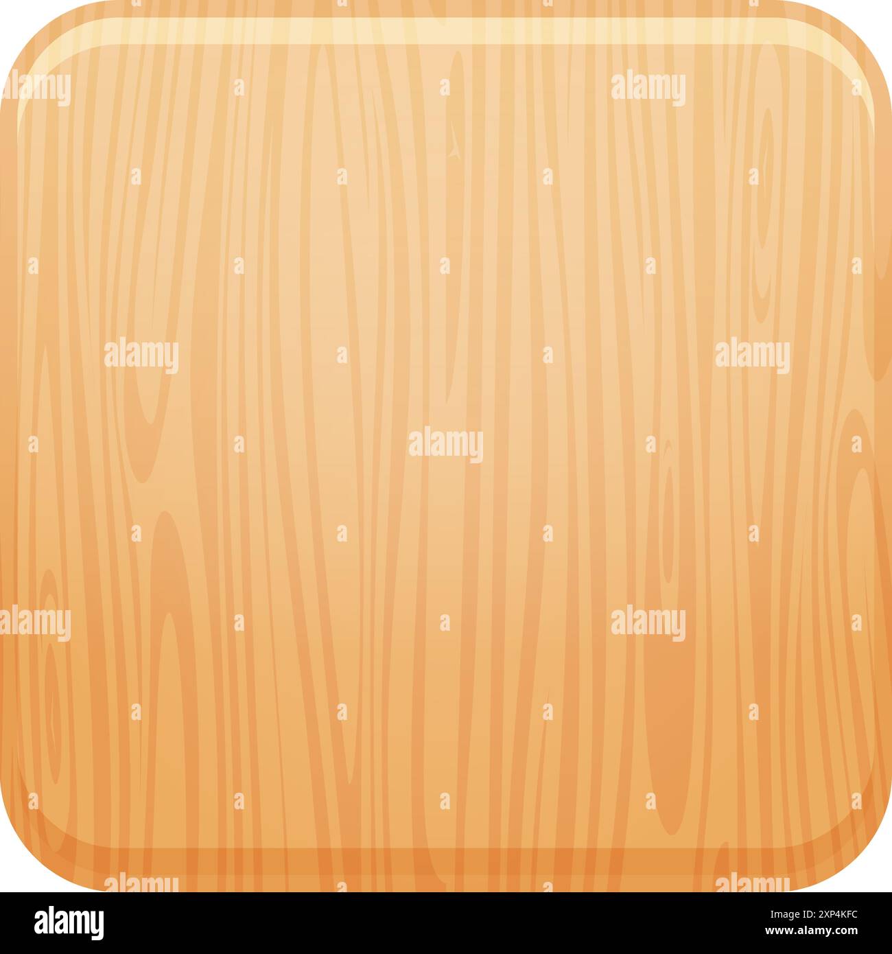 Wooden button template. Square timber texture panel Stock Vector Image ...