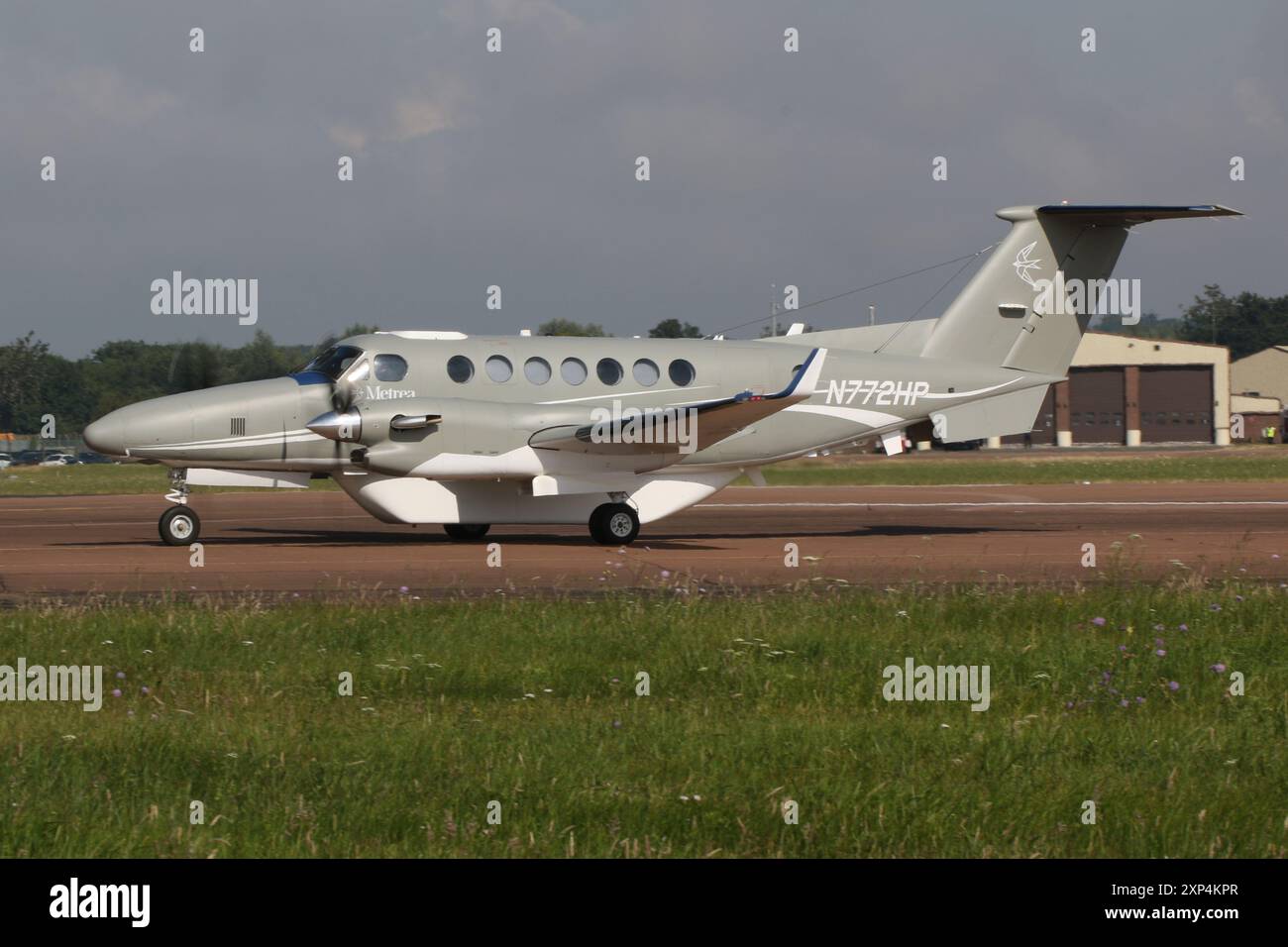 N772HP, a Beechcraft King Air 350 operated by Metrea Special Aerospace ...