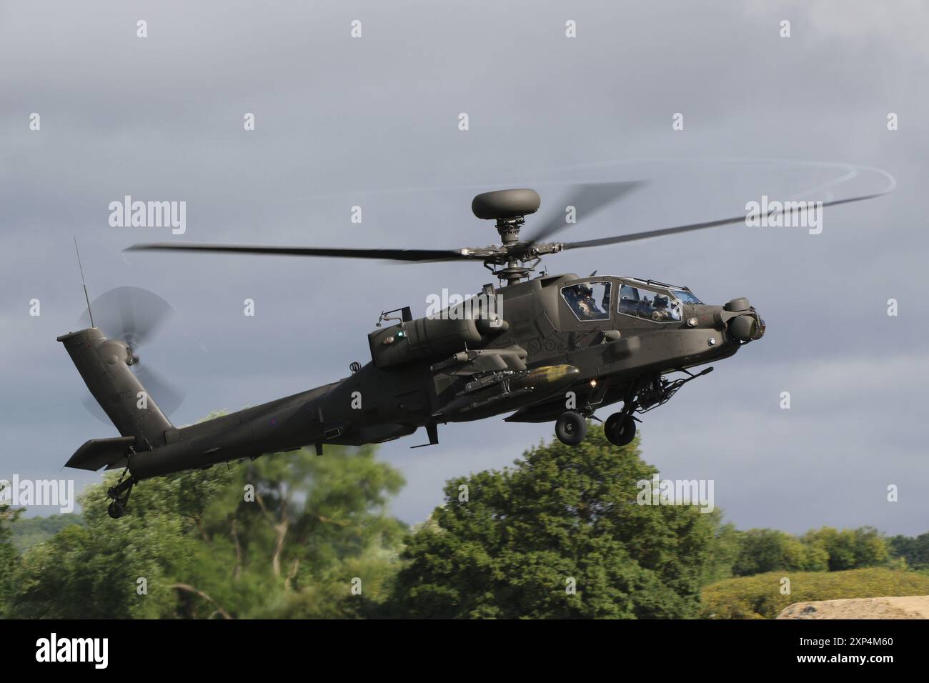 ZM712, a Boeing Apache AH2 operated by the UK's Army Air Corps ...