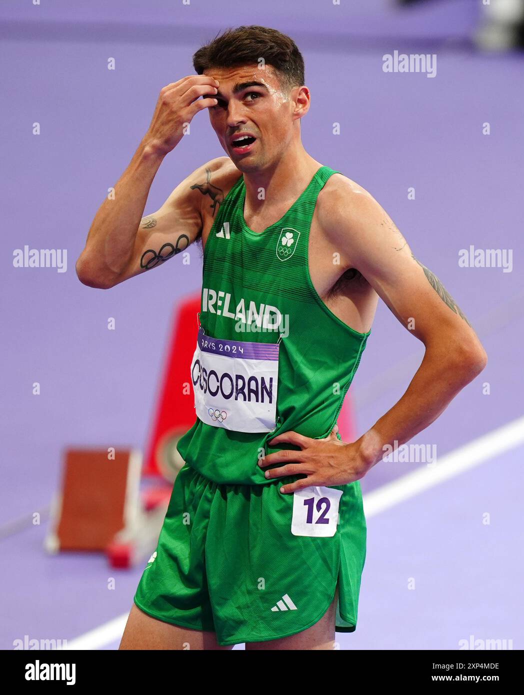 Ireland's Andrew Coscoran following the Men's 1500m Repechage Round at ...