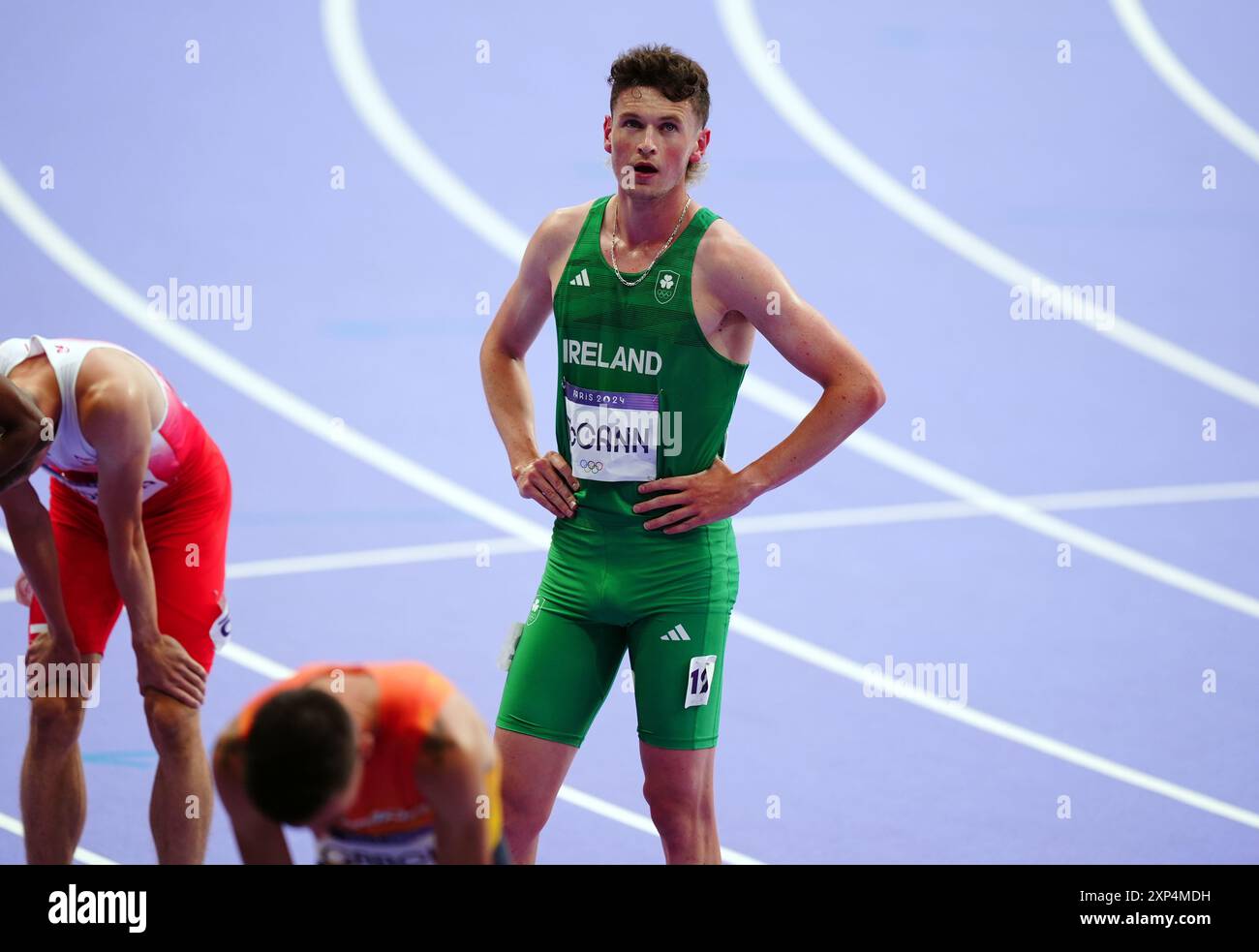 Ireland's Luke McCann following the Men's 1500m Repechage Round at the ...