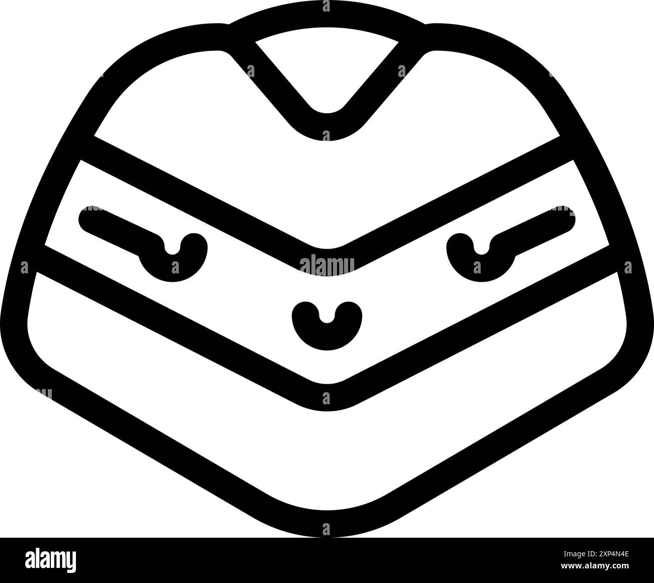 Robot head showing artificial intelligence with sensors and processors ...