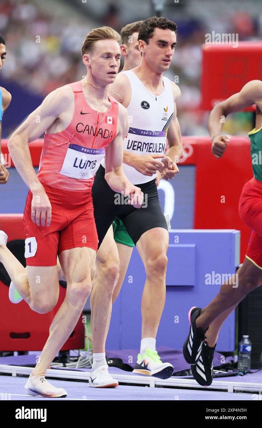 Paris, France. 03rd Aug, 2024. Belgian athlete Jochem Vermeulen ...