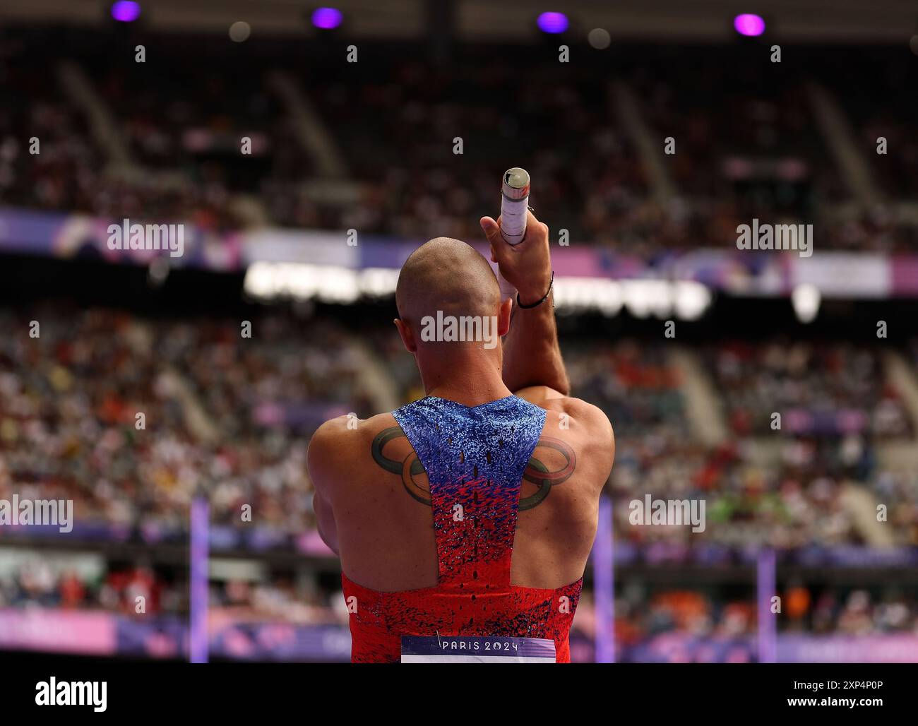 Paris, France. 3rd Aug, 2024. Zachery Ziemek of the United States ...
