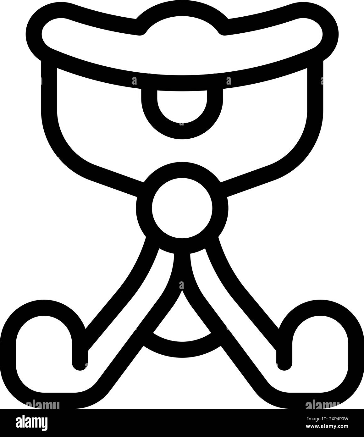 Icon of a cervical collar neck brace stabilizing the neck after an ...