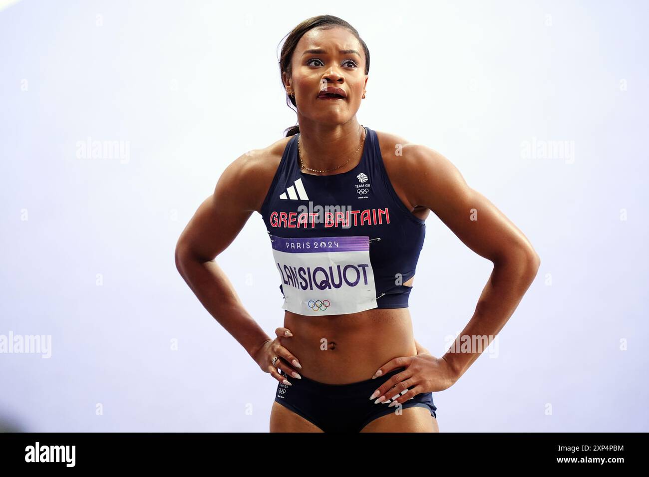 Great Britain's Imani-Lara Lansiquot following the Women's 100m Semi ...
