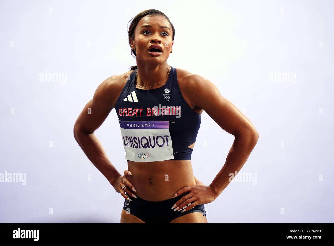 Great Britain's Imani-Lara Lansiquot following the Women's 100m Semi ...