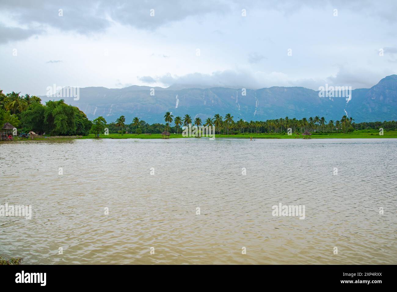 Scenic Kollengode Village with Nelliyampathy Mountains and Seetharkundu ...
