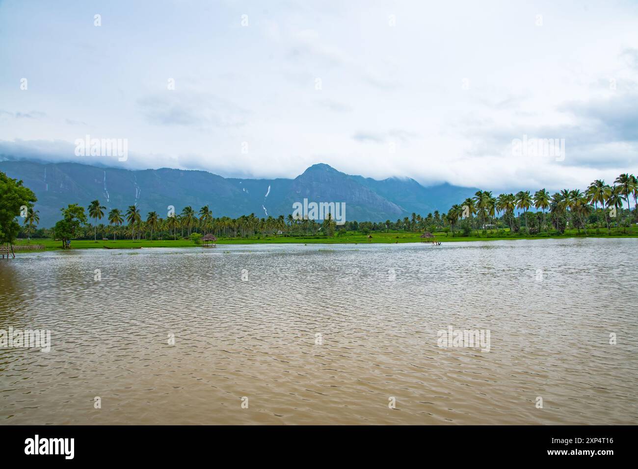 Scenic Kollengode Village with Nelliyampathy Mountains and Seetharkundu ...