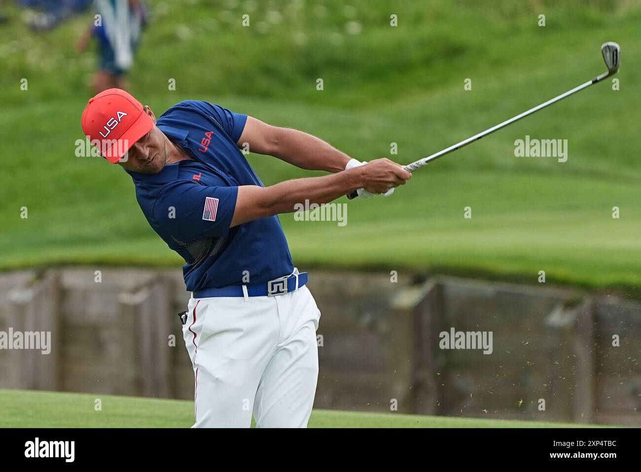 Paris, France. 3rd Aug, 2024. Xander Schauffele of the United States ...