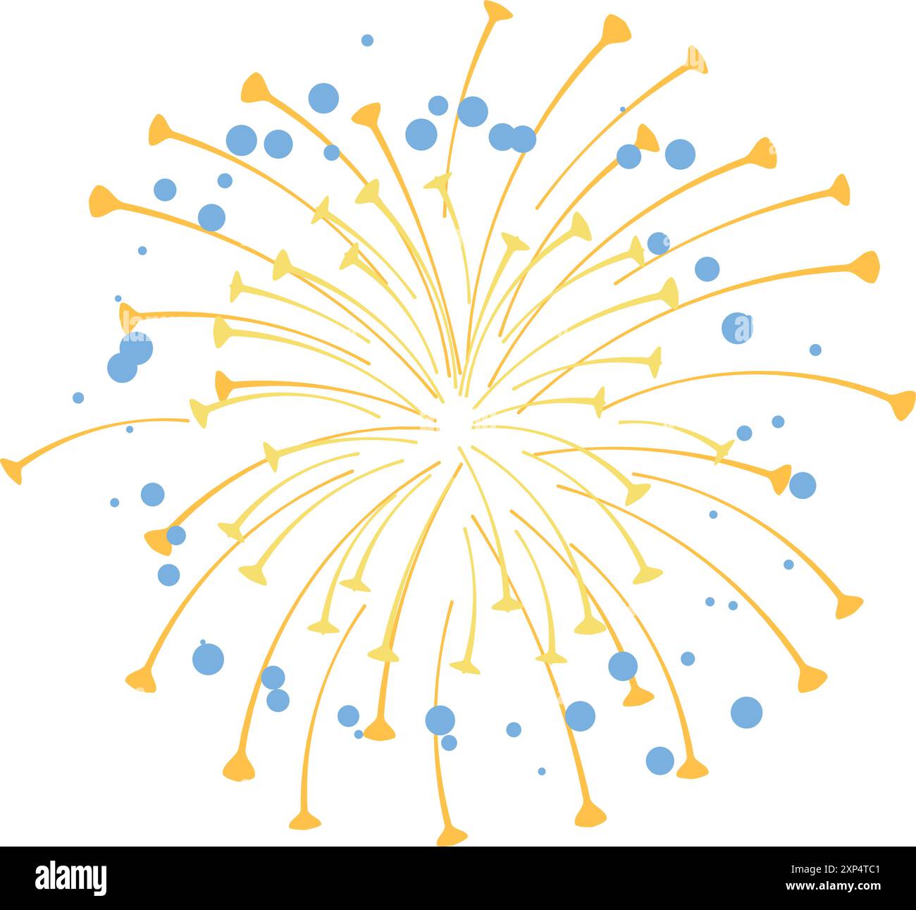 Bursting firework. Festival celebration. Light flash Stock Vector Image ...