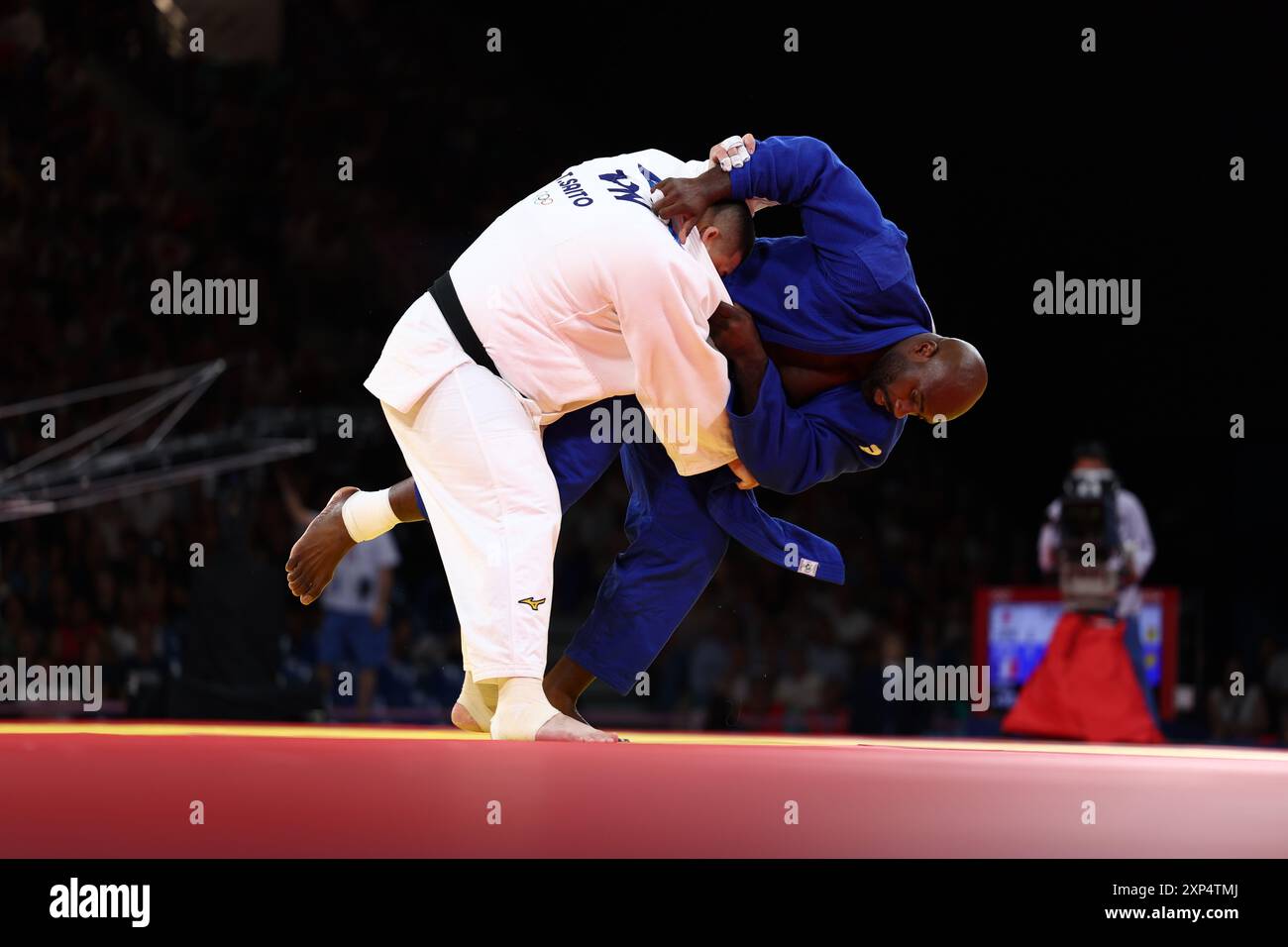 Paris, France. 03rd Aug, 2024. Julien Mattia/Le Pictorium - Judo - Team ...