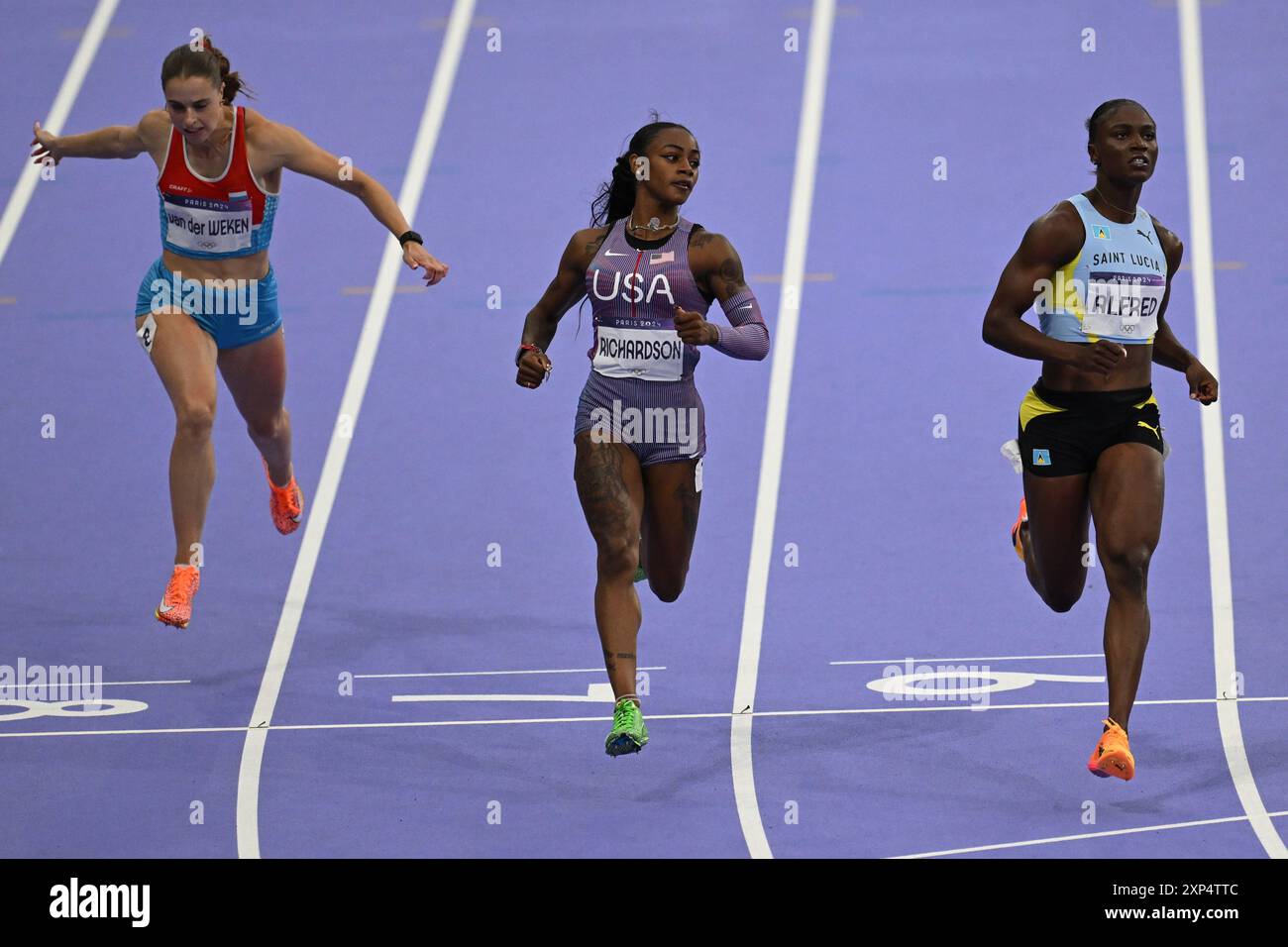 Saint Denis, France. 03rd Aug, 2024. Olympics, Paris 2024, Athletics, Stade de France ...