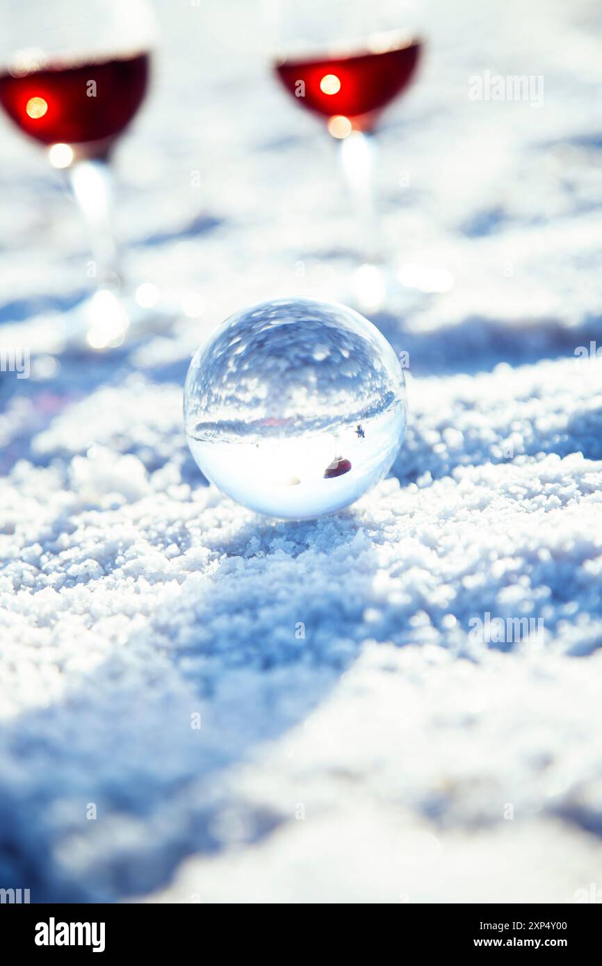 Landscape through glasses hi-res stock photography and images - Alamy