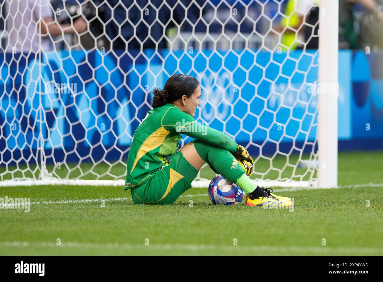 Lyon, France. 03rd Aug, 2024. Lyon, France, August 3rd 2024: Goalkeeper ...