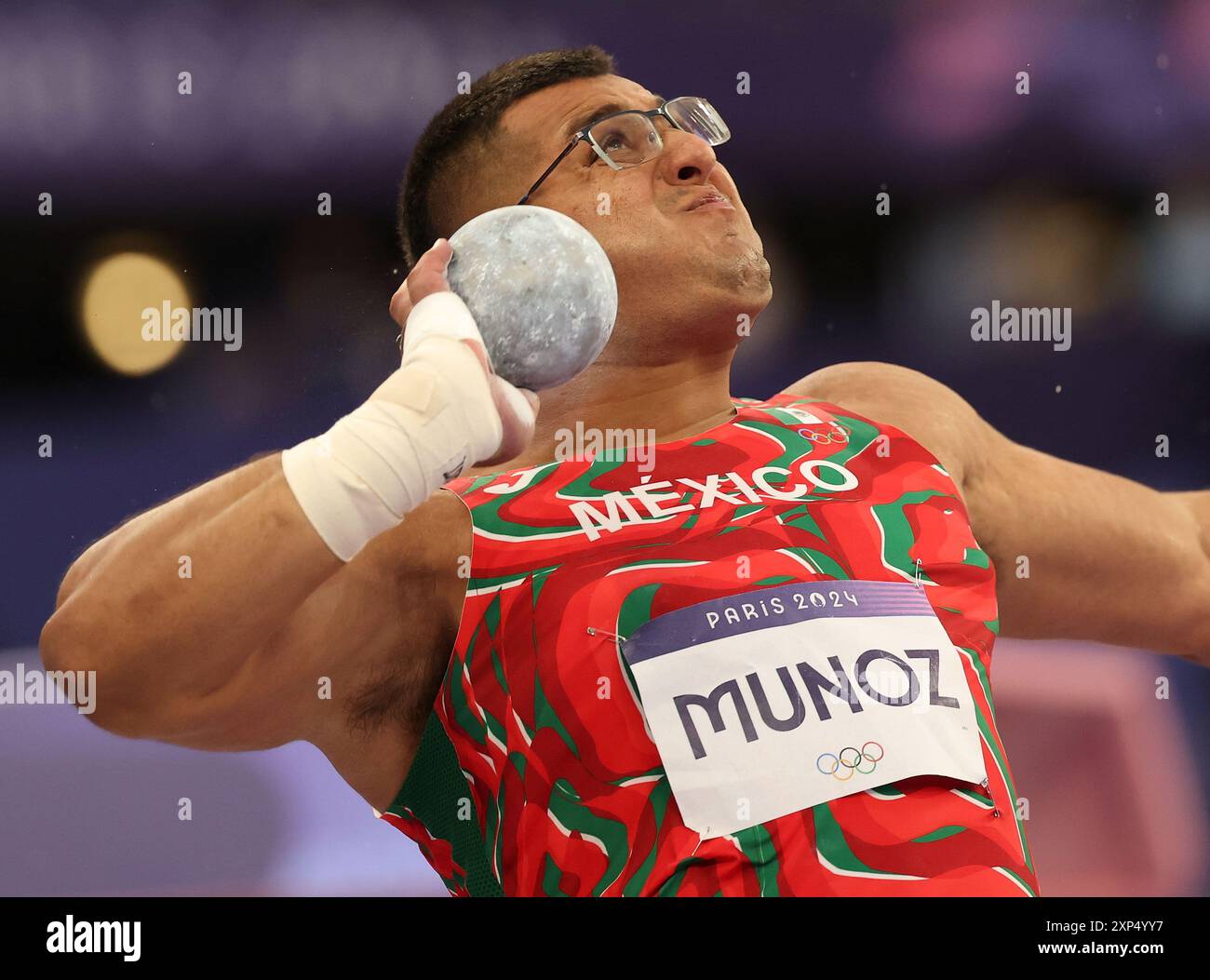Paris, France. 3rd Aug, 2024. Uziel Munoz of Mexico competes during the ...